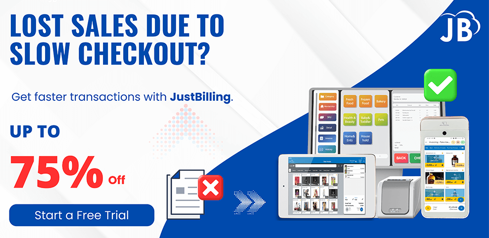 Bill Fast with Just Billing Android Mobile Billing Application